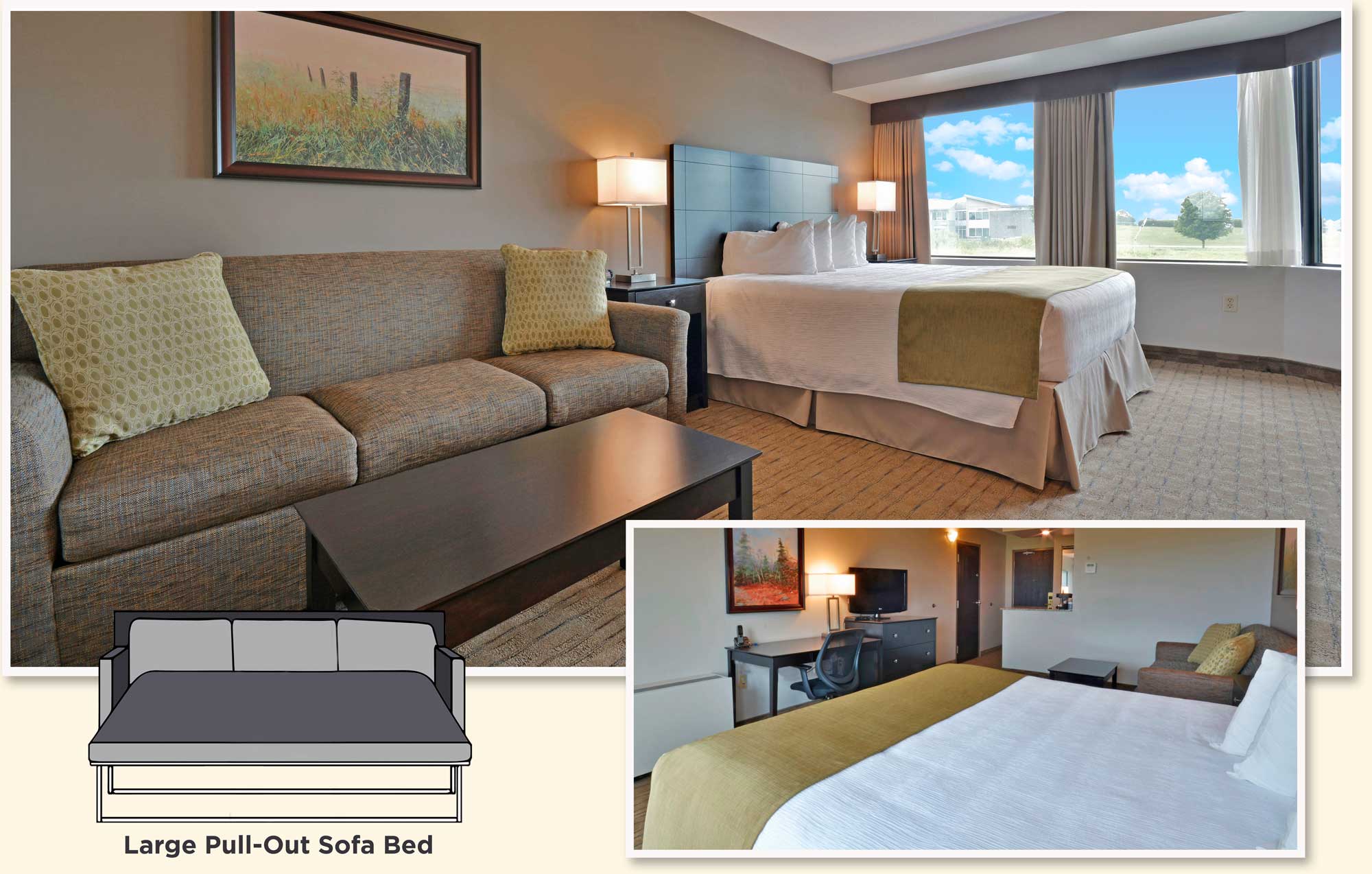 Rooms & Suites – The Largest Hotel and Conference Centre between Ottawa ...